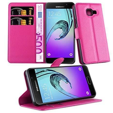 SAMSUNG J2 CORE BOOK CASE PINK