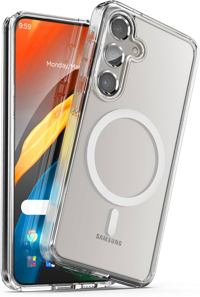 SAMSUNG S25 PLUS MAG CASE CLEAR