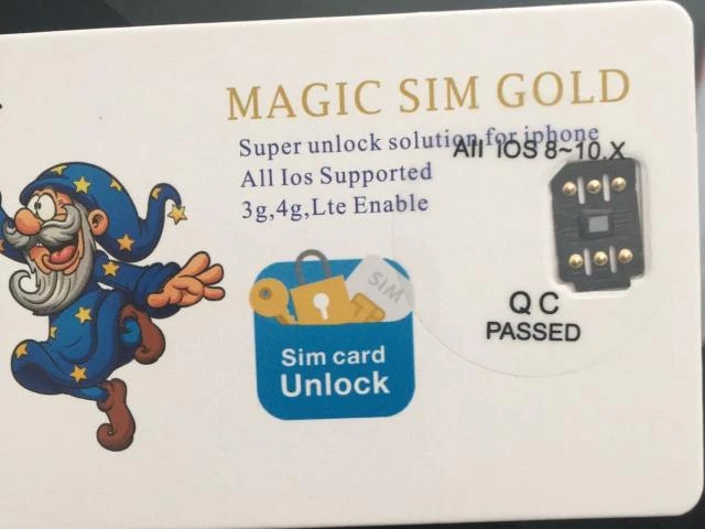 MAGIC SIM GOLD FOR IPHONE UNLOCKING